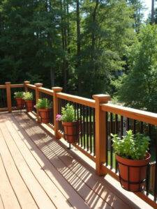 23 Deck Railing Ideas to Transform Your Outdoor Sanctuary - Decorating ...